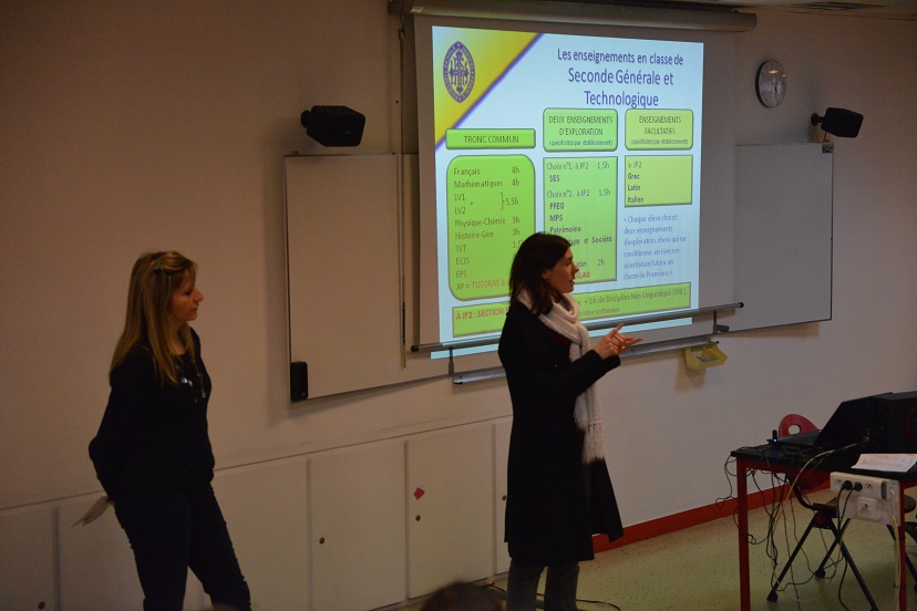 Présentation de la Seconde à nos élèves de Troisième | Institution Jean ...