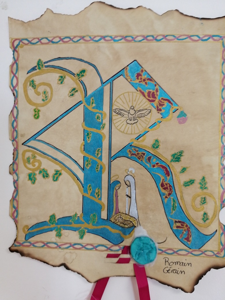 Les Cinquièmes jouent les moines copistes ! | Institution Jean-Paul II